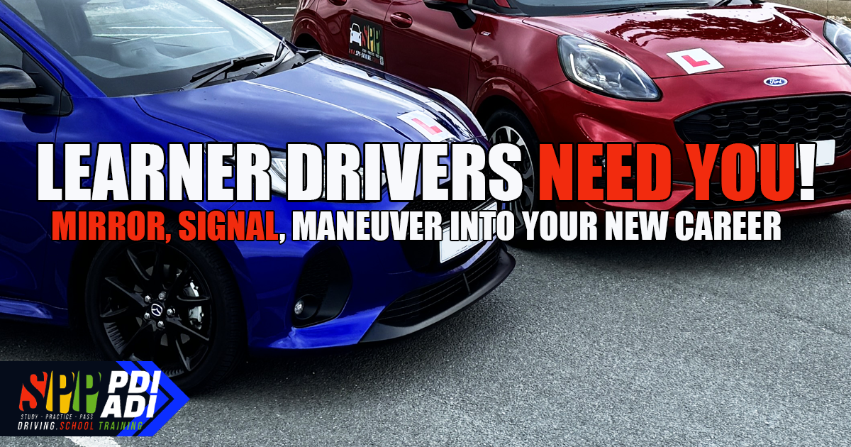 Become a Driving Instructor | Careers at SPP Driving School